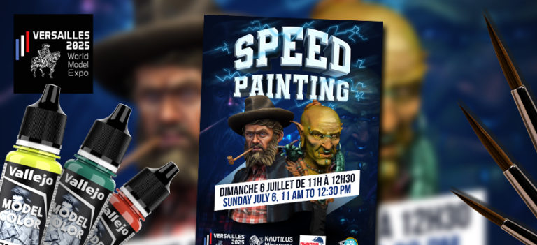 Prince August | Speed Painting endiablé au World Model Expo 2025